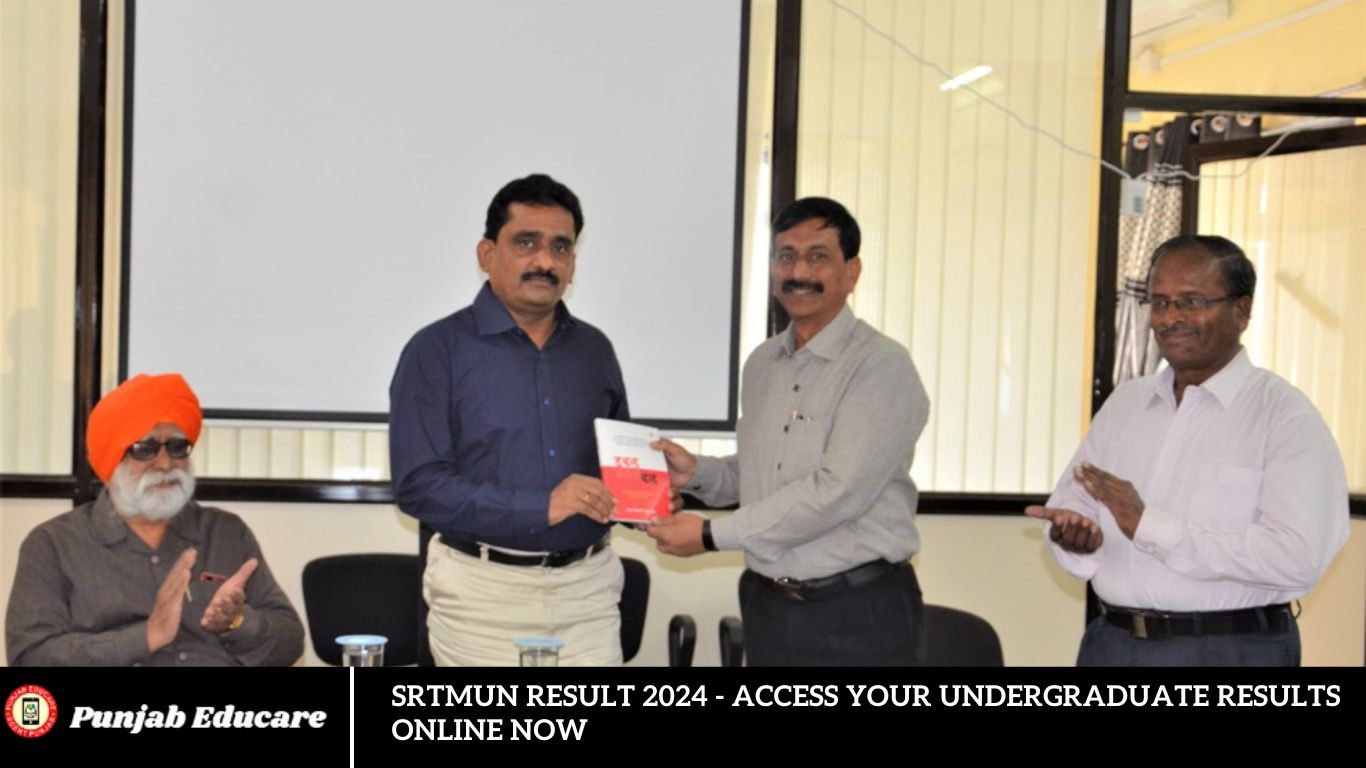 SRTMUN Result 2024 - Access Your Undergraduate Results Online