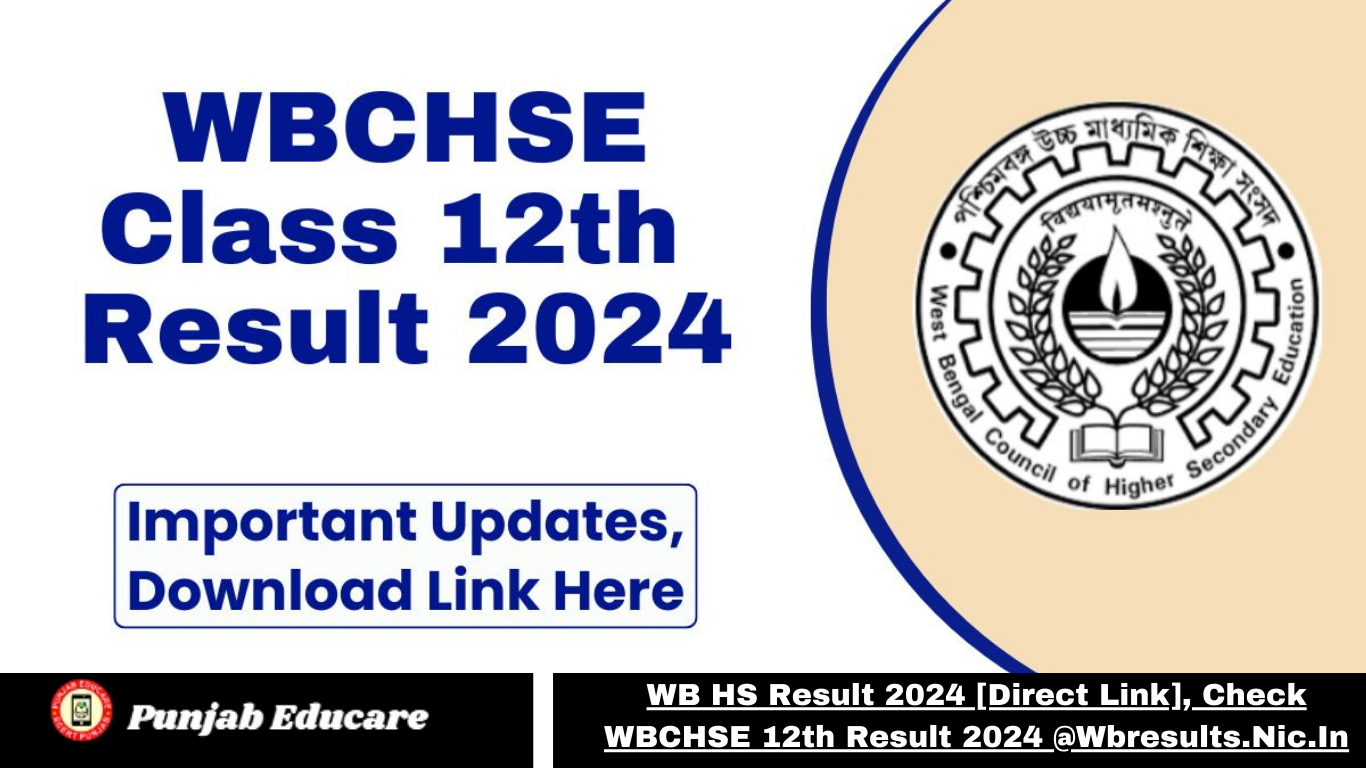 WB HS Result 2024 - Punjab Educare