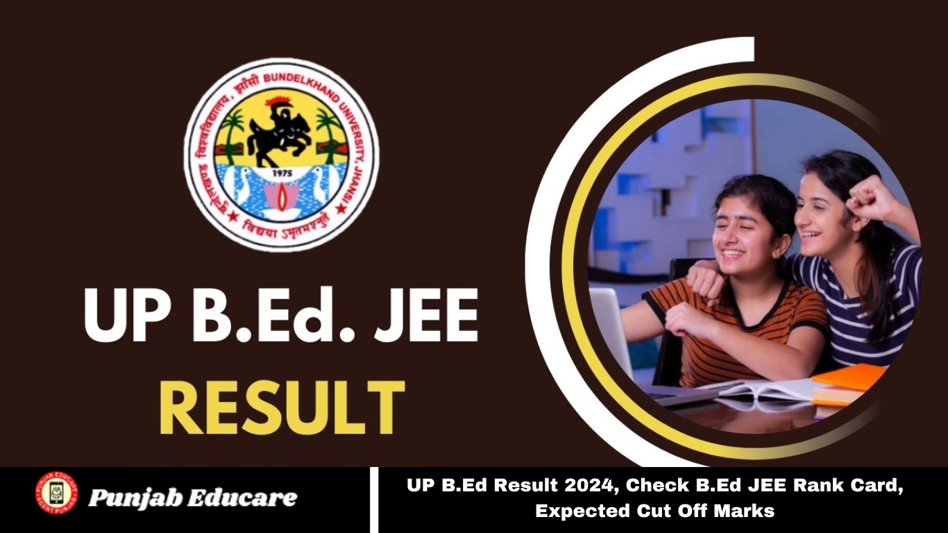 UP B.Ed Result 2024 - Punjab Educare